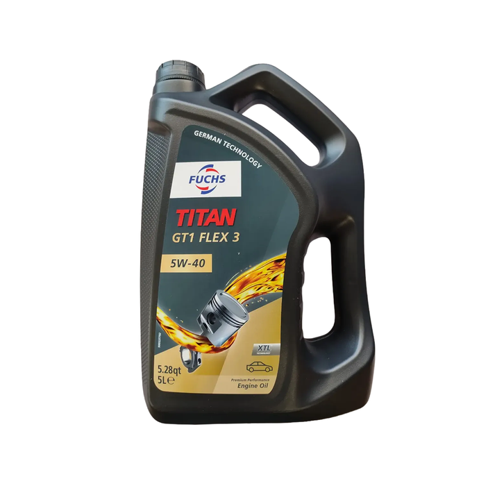 Aceite Lubricante Motor Fuchs Gt1 Flex 3 5w-40 5 Litros – 24 Volts